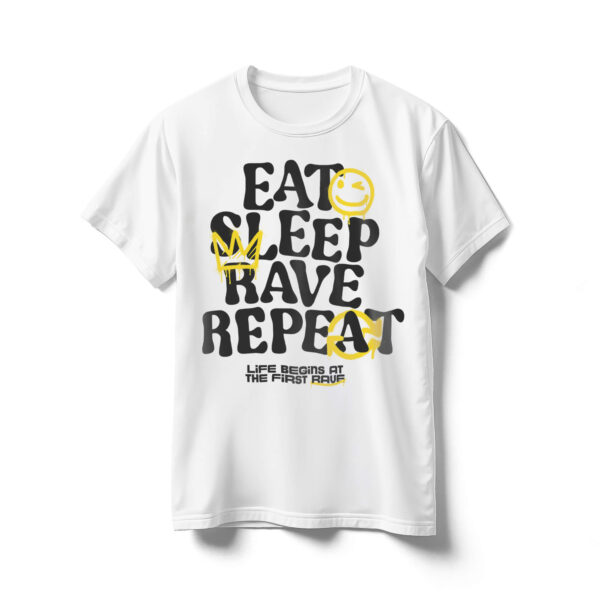🔁 Eat Sleep Repeat – Trendy Shirts for Every Style! 👕