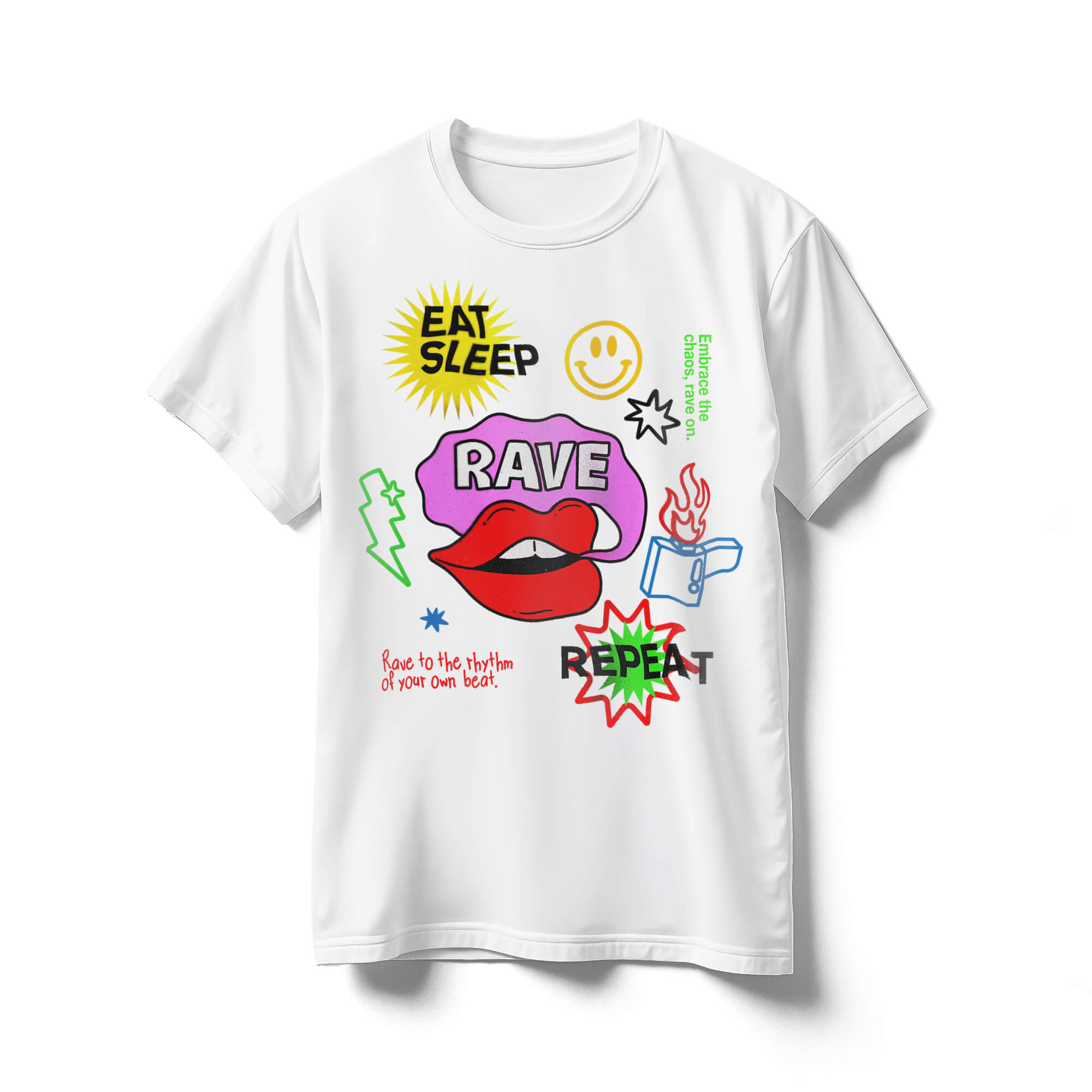 🔁 Eat Sleep Repeat – Trendy Shirts for Every Style! 👕